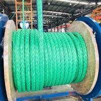 China Part Other Y-MAX PLUS 8/12 Strands 24MM UHMWPE Braided Rope Ship Cable Mooring Rope for sale