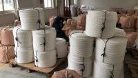 China Specifications 3 Strands Twisted White Polyester Mooring Rope 200m Length Customizable for sale