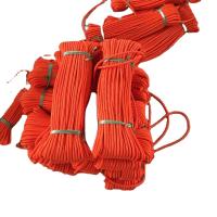 China 6mm Composite Polyester Double Braided Rescue Safety Rope with 20KN Breaking Strength for sale