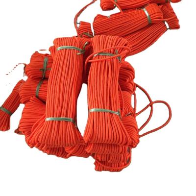 China 6mm Composite Polyester Double Braided Rescue Safety Rope with 20KN Breaking Strength for sale