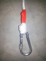 China 6mm Composite Polyester Double Braided Rescue Safety Rope with 20KN Breaking Strength for sale