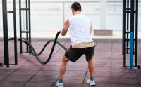 China Manila Battle Rope Jump Rope Yiliyuan 30ft 50ft for Power Training Strength Training for sale