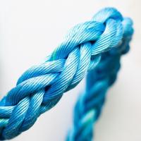China YILIYUAN 8 Strand 22mm 25mm Braided Nylon Polyester Marine Mooring Rope with Options for sale