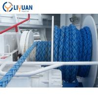 China YILIYUAN 8 Strand 22mm 25mm Braided Nylon Polyester Marine Mooring Rope with Options for sale