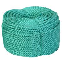 China 3 Strand Polyproplene / Polyester / Nylon Twisted Marine Mooring Rope for sale