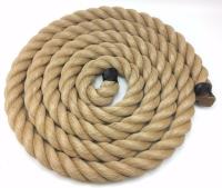 China 2mm-50mm 100% Jute Recyclable Twisted Cord Sisal Rope for Natrual and Recyclable YLY for sale