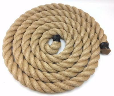 China 2mm-50mm 100% Jute Recyclable Twisted Cord Sisal Rope for Natrual and Recyclable YLY for sale