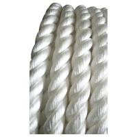 China 4-36mm White Polyester Rope with Red Line Customized to Meet Your Specific Requirements for sale