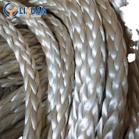China UHMWPE/Polyester 8/12 Strand Braided Mooring Rope for Customer Requirements for sale