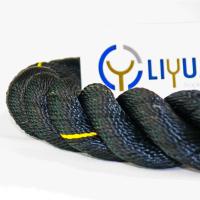 China 24mm 3/4 Strands Twisted Line for Vessel Mooring Rope on Marine Vessels Part Other for sale