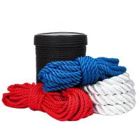 China Top Fashion 80mm 3 Strand Mooring Rope Made of Polypropylene for Marine Applications for sale
