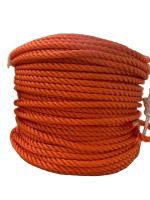 China CCS ABS Certified Polypropylene Orange Rope for Shipbuilding Industry for sale