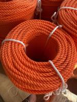 China CCS ABS Certified Polypropylene Orange Rope for Shipbuilding Industry for sale