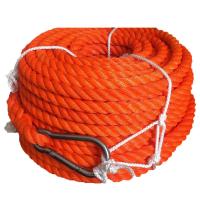 China Industrial-Grade Twisted HDPE Rope for Tough and Harsh Environments in Industries for sale