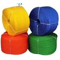 China Industrial-Grade Twisted HDPE Rope for Tough and Harsh Environments in Industries for sale