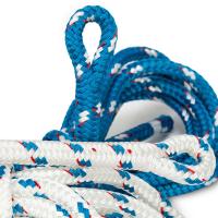 China Customized Part 12mm Polyester Braided Yacht Rope for Nautical Applications for sale