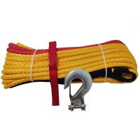 China UTV/ATV Winch Rope 6mm Uhmwpe with Protective Sleeve and Electric Power Source for sale