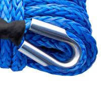 China Offroad 4WD Winch Rope Towing Strap Synthetic 3/8
