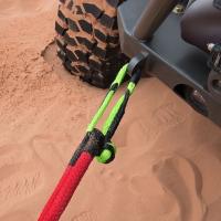 China Customized 10MM x 30M UV Resistance Hook Synthetic Car Tow Recovery Cable for High Sales for sale