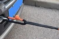 China Customized 10MM x 30M UV Resistance Hook Synthetic Car Tow Recovery Cable for High Sales for sale