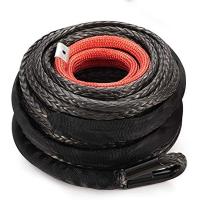 China 12-Strand UHMWPE Winch Synthetic Winch Cable 3/16''x50' for Capacity 5000lbs-28000lbs for sale
