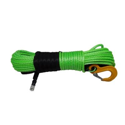 China 4X4 Off-road Jeep/SUV Synthetic Winch Cable Rope Customizable and Durable Elongation 1-3% for sale
