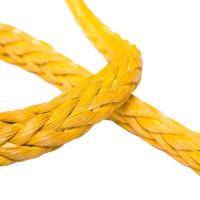 China Yiliyuan Double Braided Uhmwpe Rope Support Customized Length for Marine and Slings for sale