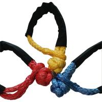 China Customized 8/12 Strands Polyester UHMWPE Rope Soft Shackle for Outdoor Applications for sale