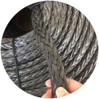 China Customized Color UHMWPE Braided Mooring Rope for Offshore Drilling Platform Part Rope for sale