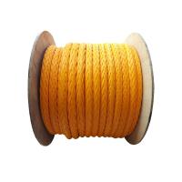 China 24mm 32mm Synthetic UHMWPE Fiber Marine Boat Mooring Rope with Protective Sleeve for sale