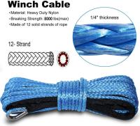 China Customized OEM Winch Rope and Durable for Your Customer's Individual OEM Needs for sale