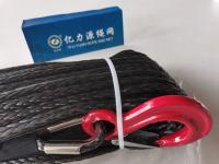 China 10mm UHMWPE Fiber Braided Synthetic Towing Winch Rope in Custom Color for Performance for sale