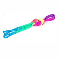 China 2-20mm Diameter Nylon Rope for Square Dancing Solid Rainbow Color Gymnastics Rope for sale