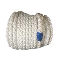 China Heavy Duty Nylon 60mm 8 Strand HMWPE Polypropylene Mooring Rope for Marine Equipment for sale