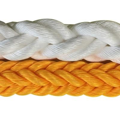 China CCS.ABS.LRS.BV.GL.DNV.NK Certified 8 Strand Polypropylene Monofilament Marine Rope for sale