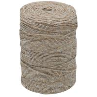 China YILIYUAN ROPE 5 mm 6mm baler jute twine yarn rope 3ply roll Multifunction Twist Rope for sale