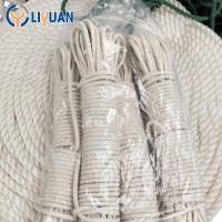 China YILIYUAN 2021 Shandong Exit 6mm 8 mm flat hollow nude cotton halyard rope Specifications 4-36mm for sale