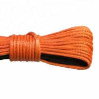 China 8mm Braided UHMWPE Stretch Winch Synthetic Rope for Winch Resistant to Wear and Tear for sale