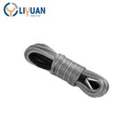 China 8mm Braided UHMWPE Stretch Winch Synthetic Rope for Winch Resistant to Wear and Tear for sale