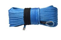 China 30m UHMWPE Braided Synthetic Fiber Winch Rope 14mm Extension Customizable ODM Support for sale
