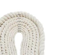 China Bulk Pure Cotton Macrame Rope High Strength Braided Rope for Customer Requirements for sale