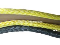 China Grey 12mm High Strength UHMWPE Rope for Scrap Recycling for sale