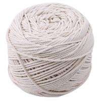 China 100% Cotton Mutilcolor 2mm Twisted Natural Macrame Rope for Multipurpose Applications for sale