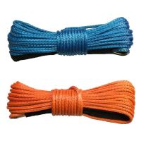 China UHMWPE Pulling Winch Rope Leash with High Tensile Strength and Required Capacity for sale