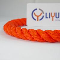 China 14mm16mm Braided Rope Polypropylene PP Danline Mooring Ropes with Eco-Friendly Material for sale