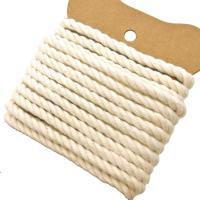 China Certificate CCS.ABS.LRS.BV.GL.DNV.NK 4mm Cotton Macrame Yarn Twisted Single Strand Rope for sale