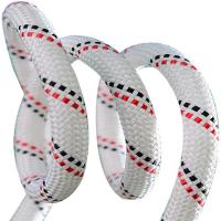 China Polyester Nylon Twist Braided Rope with Strong Pulling Force and 220m/roll Length for sale