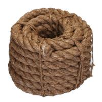 China 6mm 8mm 40mm Natural Twist Sisal Jute Rope for Outdoor Packaging and Applications for sale