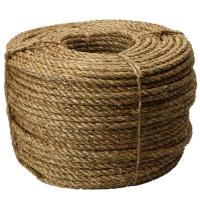 China 6mm 8mm 40mm Natural Twist Sisal Jute Rope for Outdoor Packaging and Applications for sale