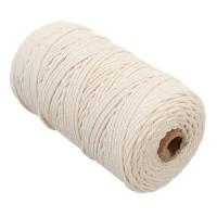 China Bulk Pure Cotton Macrame Rope High Strength Braided Rope for Customer Requirements for sale